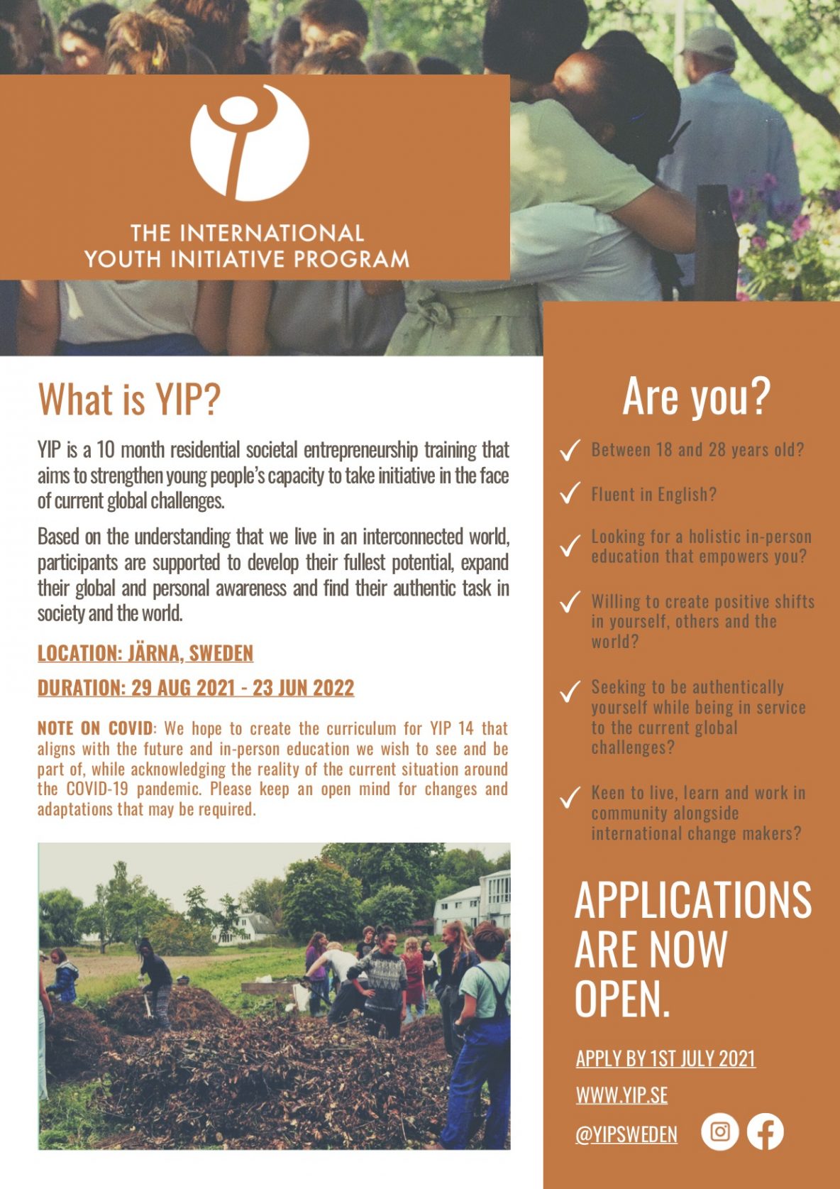 Learning Placement News from YIP April 2021 | YIP - The International ...